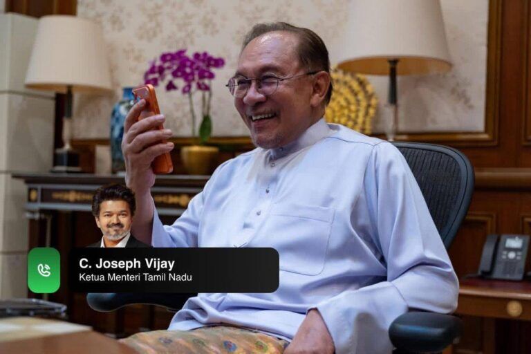 PMX bertanya khabar dengan Ketua Menteri Tamil Nadu baharu - JENDELA MADANI